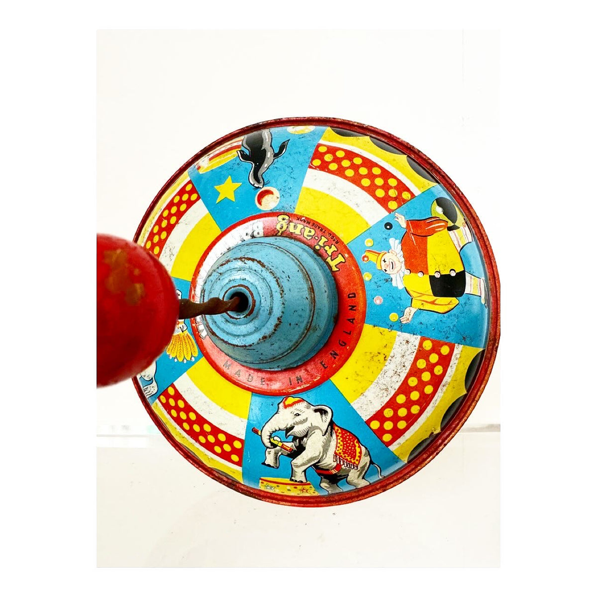 Tri-ang Bandmaster Spinning Top, 1950s – Colourful Fable