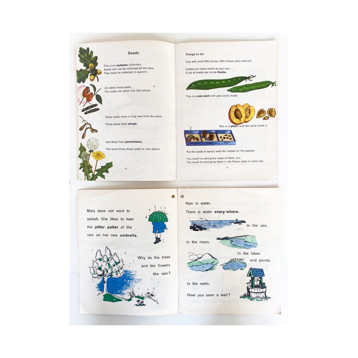 Pair of Vintage Science Books, 1970s – Colourful Fable